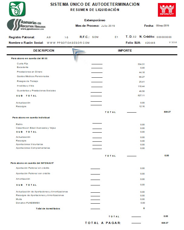 ¿Cómo hacer un pago extemporáneo en el SUA? - Grupo Tress Internacional