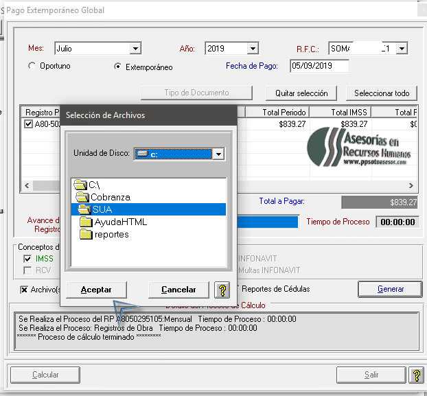 ¿Cómo hacer un pago extemporáneo en el SUA? - Grupo Tress Internacional
