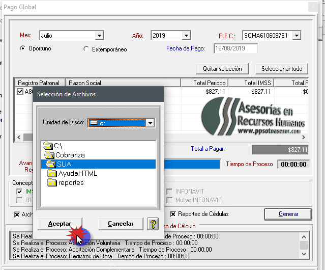 ¿Cómo hacer un pago oportuno en SUA? - Grupo Tress Internacional