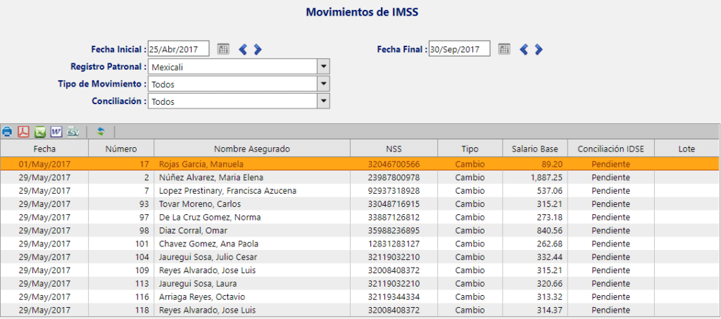 Constancias IDSE - Grupo Tress Internacional