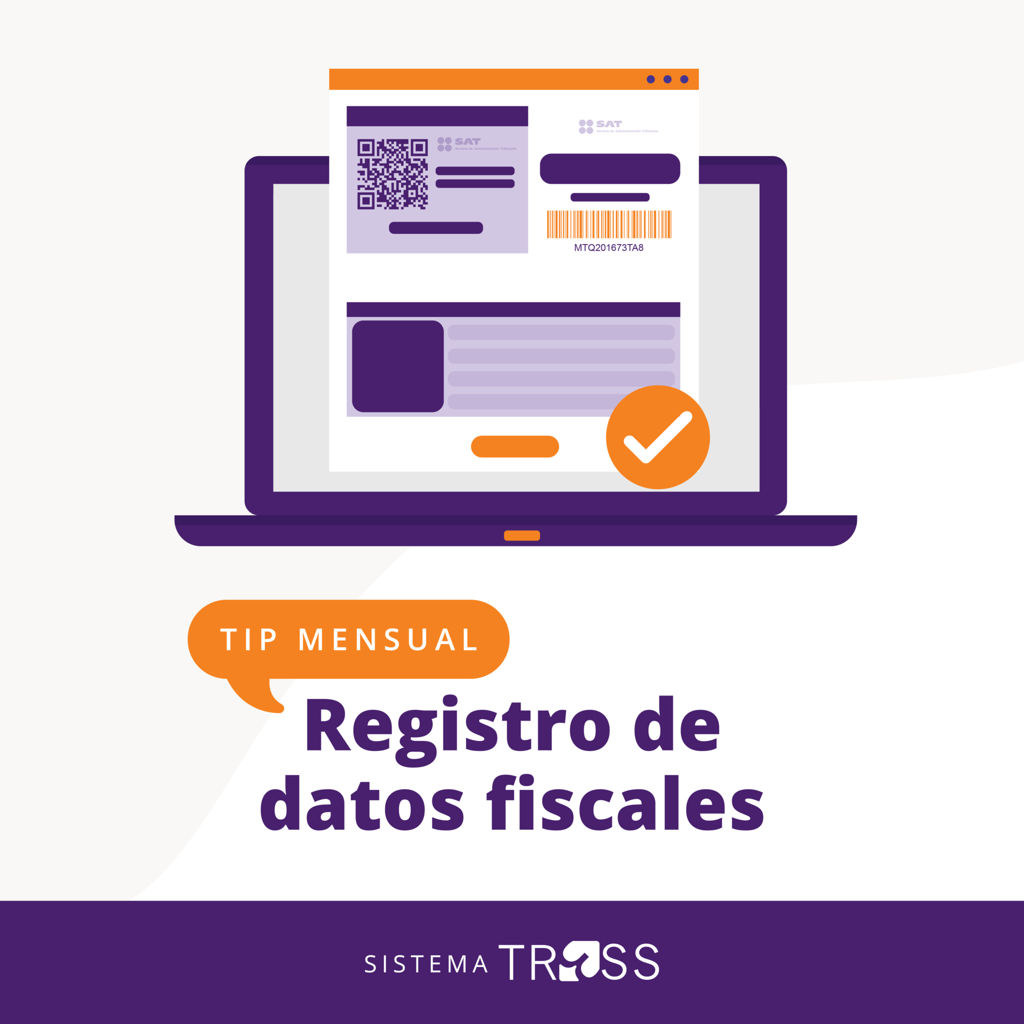 Registro de datos fiscales - Grupo Tress Internacional