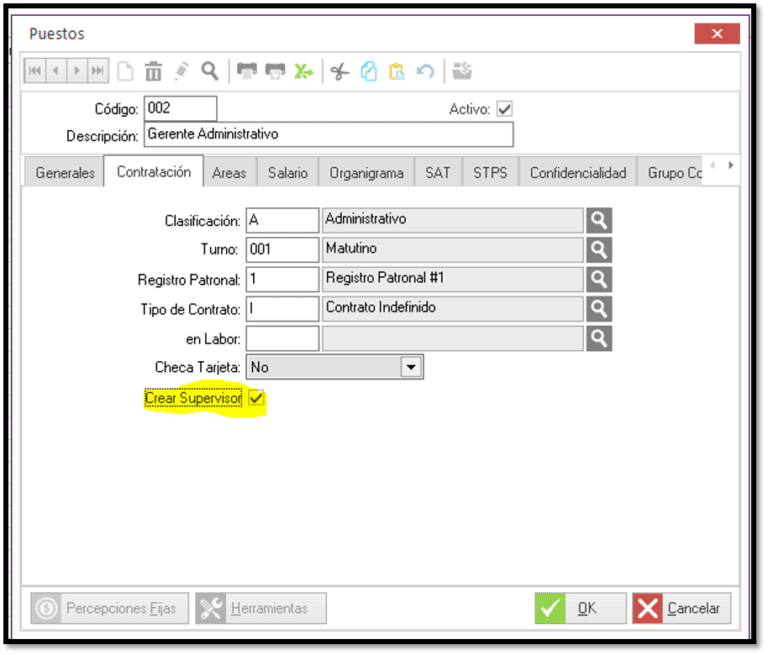 Cómo agregar supervisores - Grupo Tress Internacional