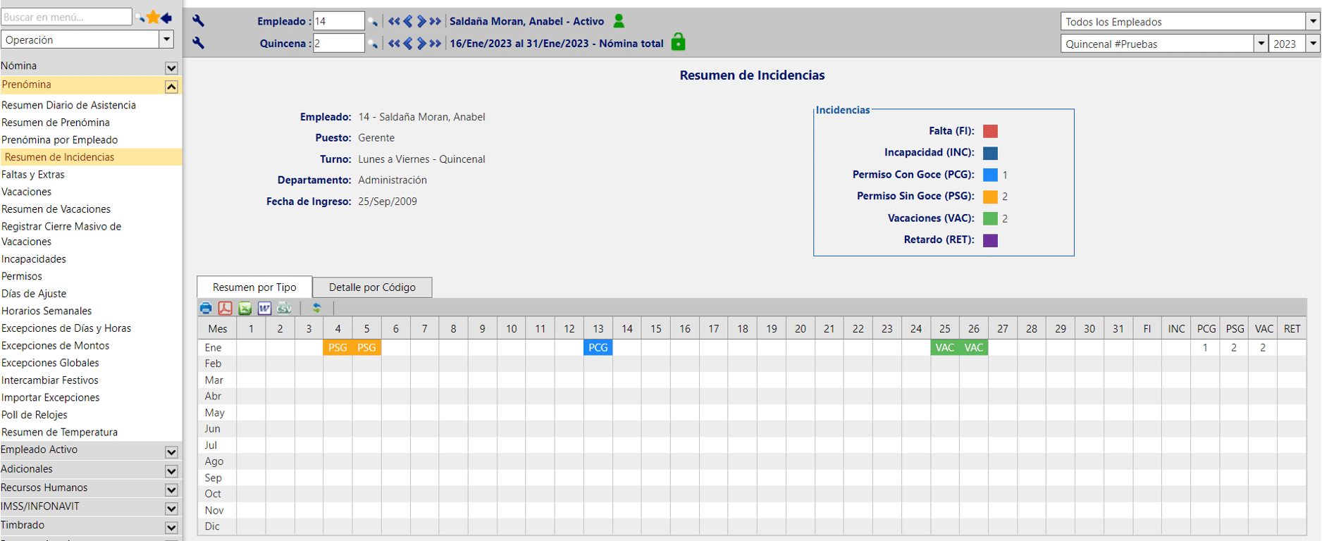 Resumen de incidencias | Revolution en la nube
