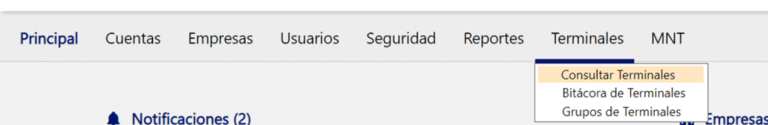 Conecta tus terminales vigentes a la red